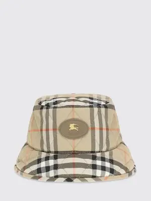 Burberry Check Nylon Bucket Hat - Sand