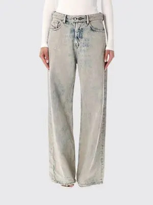 DIESEL® 1996 D-sire-yu Bleached Wide Leg Jeans