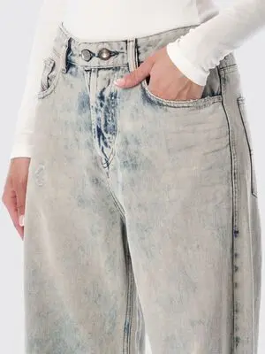 DIESEL® 1996 D-sire-yu Bleached Wide Leg Jeans