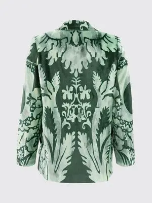 F.R.S FOR RESTLESS SLEEPERS Double Breasted Printed Blazer