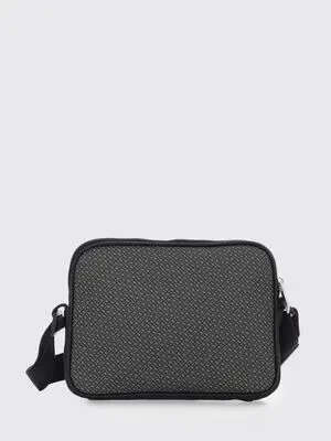 BOSS Leather Crossbody Bag With Emed Logo And Adjustable Strap
