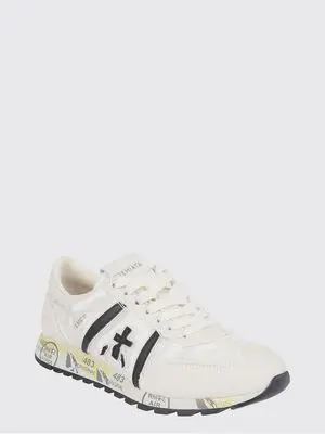 Premiata Lucy Cotton Twill And Nylon Trainers