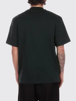 Fred Perry Cotton T-shirt With Logo - Green