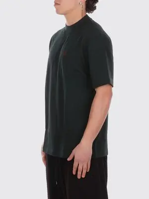 Fred Perry Cotton T-shirt With Logo - Green