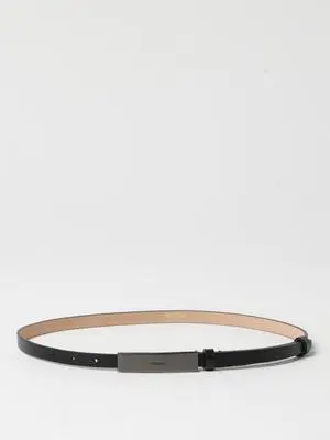 Max Mara Skinny Belt - Black