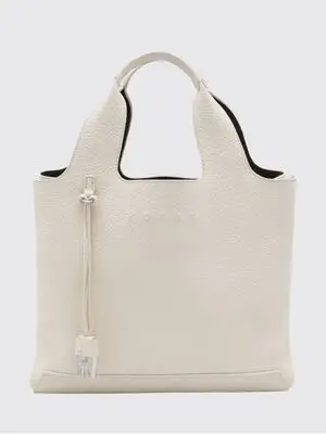 Hogan Grained Leather Handbag - White