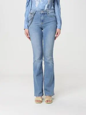 Liu Jo Cotton Denim Slim Fit Jeans - Navy