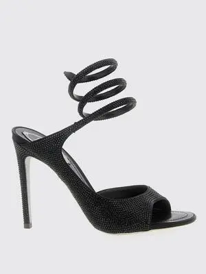 Rene Caovilla Heeled Sandals Colour - Black