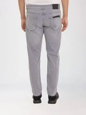 BOSS Cotton Denim Skinny Jeans - Grey