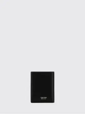 TOM FORD Natural Grain Leather Wallet