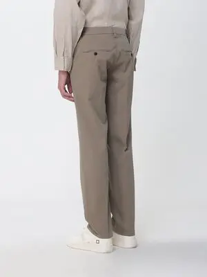 DONDUP Slim Fit Cotton Trousers - Brown