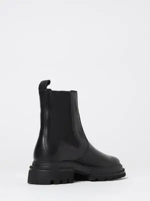Hogan Leather Chelsea Boots - Black