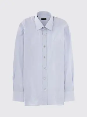 TOM FORD Slim Fit Point Collar Cotton Poplin Shirt