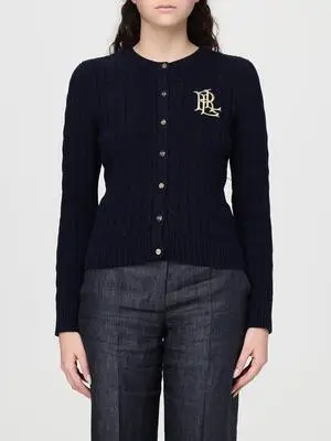 Ralph Lauren Crew Neck Cardigan - Blue