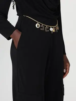 Elisabetta Franchi Wide Leg Cargo Trousers