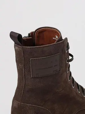 Hogan Lace-up Combat Boots