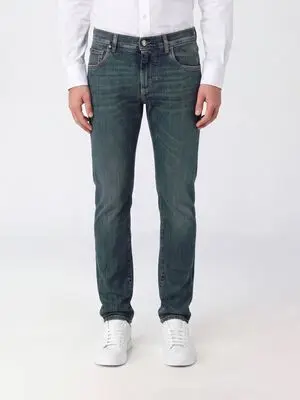 Dolce & Gabbana Slim Fit Stretch Denim Jeans - Blue