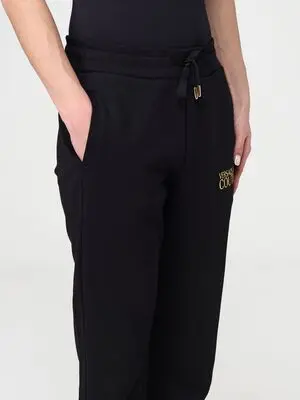 Versace Cotton Jogging Pants - Black