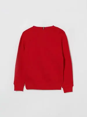 Tommy Hilfiger Cotton Crew Neck Sweatshirt With Logo Detail