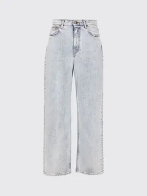 Fabiana Filippi Light Wash Distressed Jeans