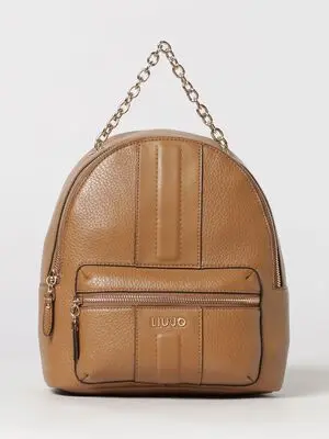 Liu Jo Faux Leather Backpack Mud