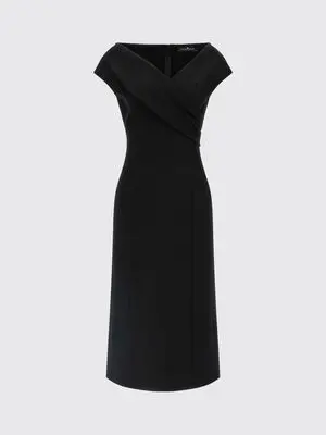 Ermanno Scervino Draped Off-shoulder Midi Dress
