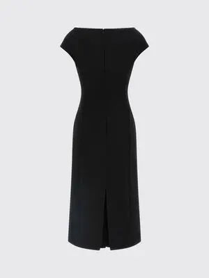 Ermanno Scervino Draped Off-shoulder Midi Dress