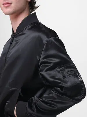 Versace Polyester Bomber Jacket
