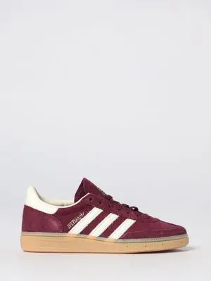 ADIDAS ORIGINALS Handball Spezial Suede Sneakers With 3-stripes - Burgundy