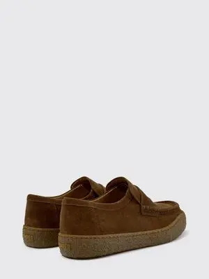 Camper Peu Terreno Suede Loafers With Rubber Sole