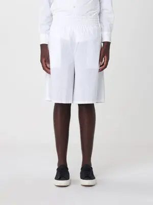 Aspesi Knee-length Cotton Poplin Chino Shorts With High Elasticated Waist
