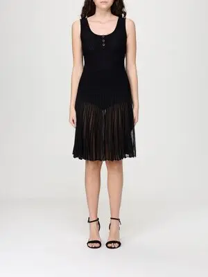 Elisabetta Franchi Jersey Mini Dress - Black