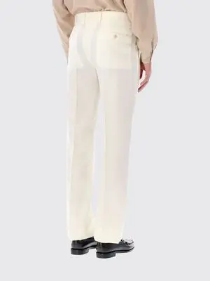 LARDINI Silk Blend Tailored Trousers