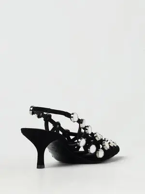 Attico Embellished Slingback Pumps