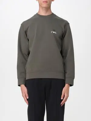 Emporio Armani Crewneck Sweatshirt - Mud
