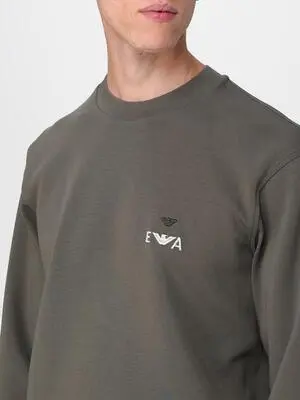 Emporio Armani Crewneck Sweatshirt - Mud