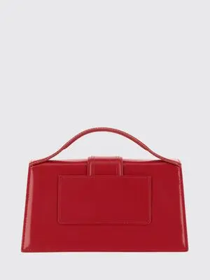 Jacquemus Le Bambino Smooth Calfskin Handbag With Lettering Logo