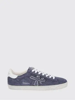 Premiata Steven Suede Sneakers - Navy