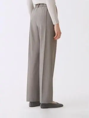 Fabiana Filippi Tailored Wide-leg Trousers - Grey