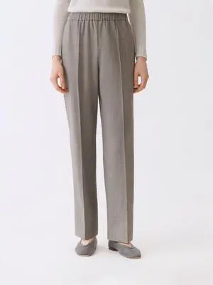 Fabiana Filippi Tailored Wide-leg Trousers - Grey