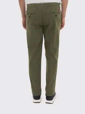 Peuterey Slim Fit Mid-rise Cotton-blend Chino Trousers - Green