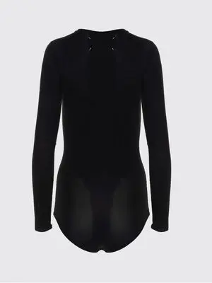 MAISON MARGIELA Long-sleeve Bodysuit - Black