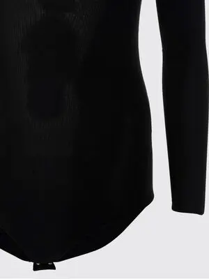 MAISON MARGIELA Long-sleeve Bodysuit - Black