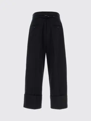 Thom Browne Cotton Gabardine Tailored Trousers - Navy