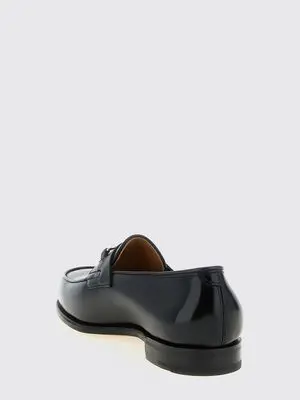 John Lobb Lopez Brushed Leather Loafers