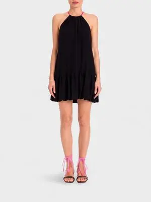 TWINSET Viscose Mini Dress - Black
