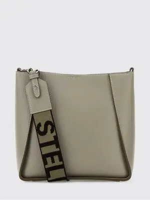 Stella McCartney Grained Faux Leather Bag With Micro Brooch Logo