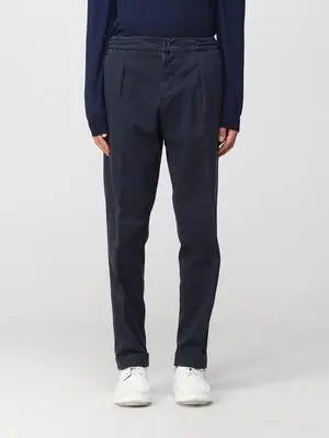 Kiton Trousers Colour - Blue