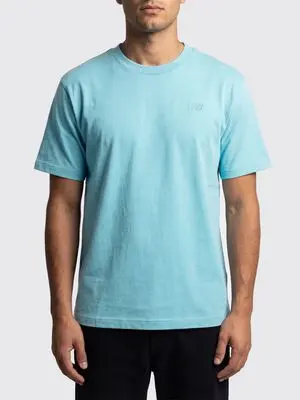 NEW BALANCE Athletics Logo Cotton T-shirt - Gnawed Blue