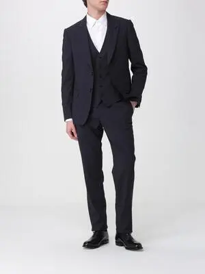 LARDINI Single-breasted Wool Blend Suit